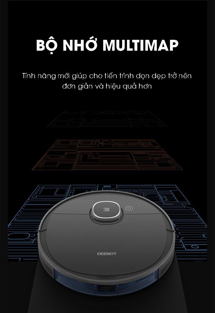 Robot hút bụi lau nhà Ecovacs Deebot T5 HERO | Tech Shop Việt Nam